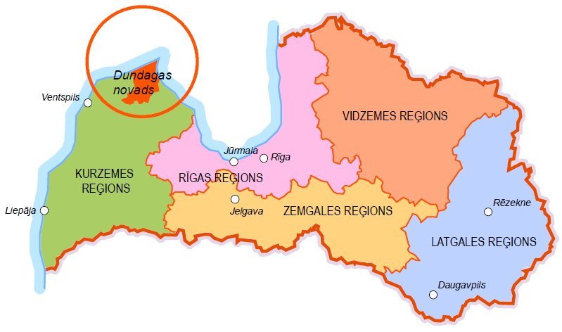 Novads : Dundagas novads